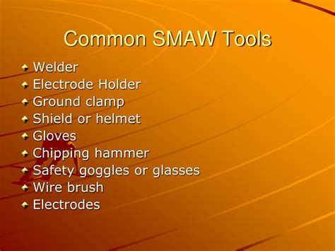 Ppt Introduction To Arc Welding Smaw Powerpoint Presentation Free