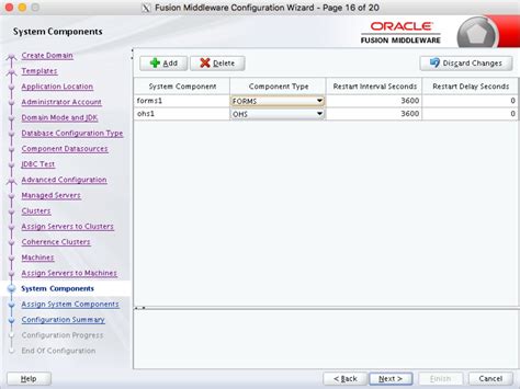Oracle Base Forms And Reports Services 12c 1221 Create A New Domain