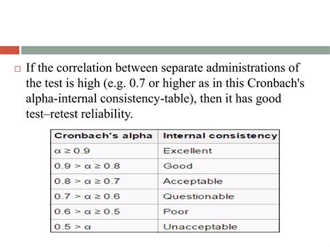 Reliability And Its Types Split Half Method And Test Retest Methods Pptx
