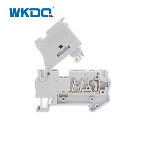 Fuse Terminal Block With Disconnect Level China DIN Rail Terminal