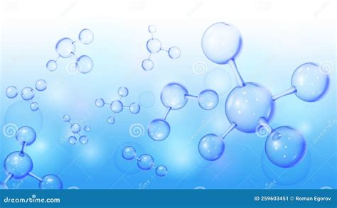 Oxygen Molecular Structure Dioxygen Ball And Stick 3d Model Structural Chemical Formula With