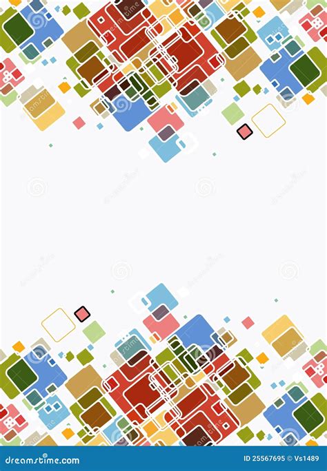 Abstract Cube Pattern Beige And Coral Geometric 3d Vector Wallpaper