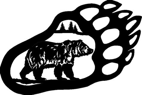 Bear Paw Art Clipart Best