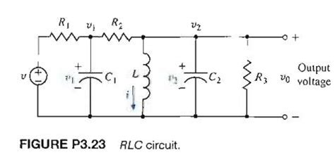 Solved Determine The State Variable Matrix Differential Equation For Answer