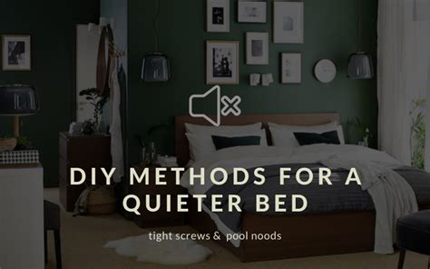 How To Fix Your Bed To Be Quieter Offbeat Home Life