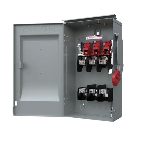 Siemens Type Vbii 60 Amp Single Phase 120v240v Fusible Outdoor Heavy