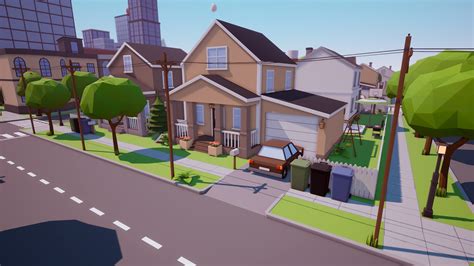 Low Poly Asset Bundle In Environments Ue Marketplace