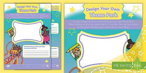 Design Your Own Theme Park Teacher Made Twinkl