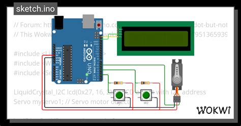 16 2 LCD Showing A 16 Dot But Not Displaying A Msg Wokwi ESP32 STM32