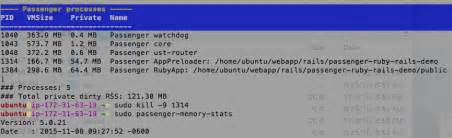 Ruby The Memory Optimal Setting Of Rails App On Phusion Passengernginx Stack Overflow