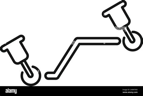 Simple Line Graph Illustration Showing Trend Fluctuations Ideal For Financial Concepts Stock