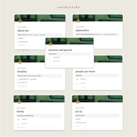 Reality Shifting Script Template Notion Etsy