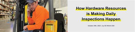 How Hardware Resources Is Making Daily Inspections Happen