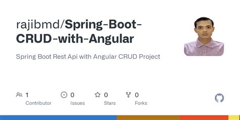 Github Rajibmd Spring Boot Crud With Angular Spring Boot Rest Api With Angular Crud Project