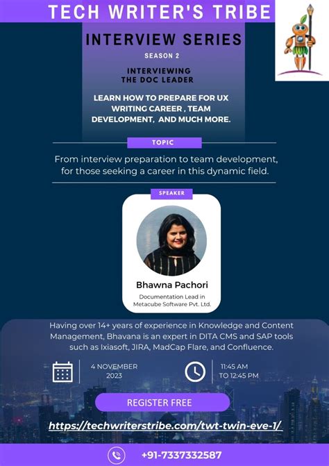 Tech Writers Tribe On Linkedin Techwriterstribe Twtevent Technicaldocumentation Leader