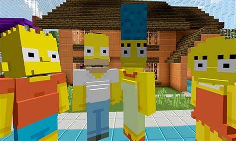 Bart In Mcpe Map Simpsons For Minecraft Pe For Android Apk Download