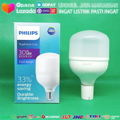 Lampu Philips Led Watt Kapsul Capsule Led Tforce Putih Uj Lazada Indonesia