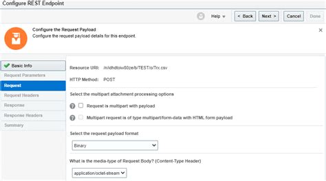 Place File In Object Storage From Bip Using Oic Techsupper