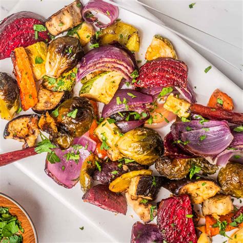 Balsamic Roasted Vegetable Salad