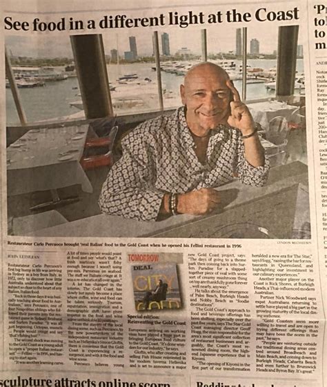 Carlo Percuoco On Linkedin Nice Plug For The Gold Coast From The Australian
