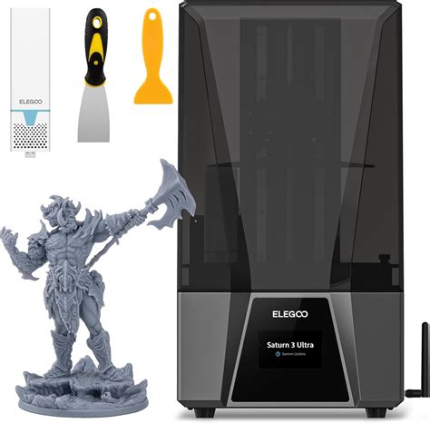 Elegoo Saturn 3 Ultra 12k Msla 3d Printer With 10 Monochrome Lcd Cob Refractive Light Source