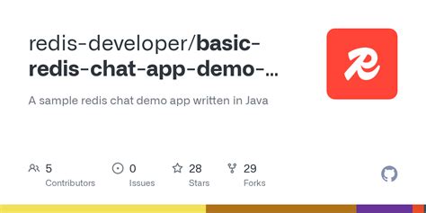 Basic Redis Chat App Demo Javasrcmainjavacomredisdeveloper