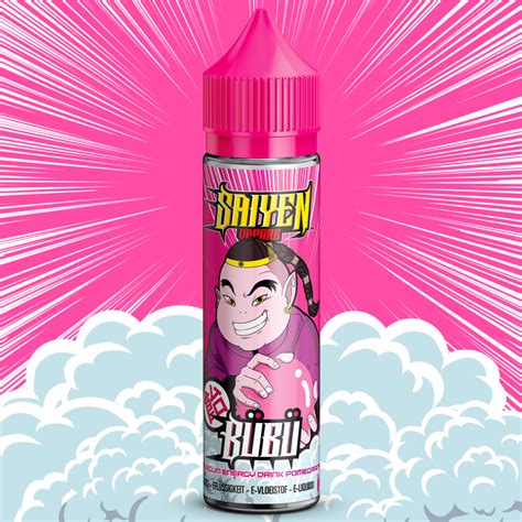 Bubu Saiyen Vapors Bubble Gum Fraise 50 Ml