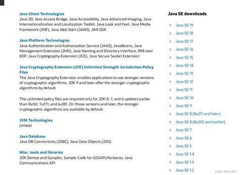 Java Jdk 所有版本下载地址 Csdn博客 Java Jdk 所有版本下载地址 Csdn博客