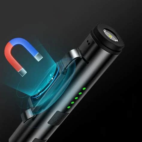 Tactical Flashlight With Magnet