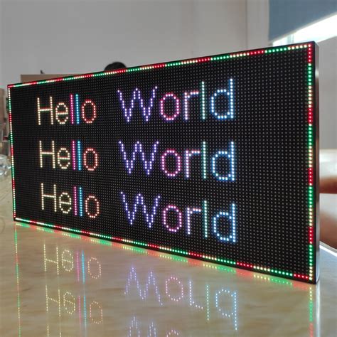 A1 Led Billboard Indoor Rgb Programmable Led Sign Scrolling Message Led Display Led Billboard