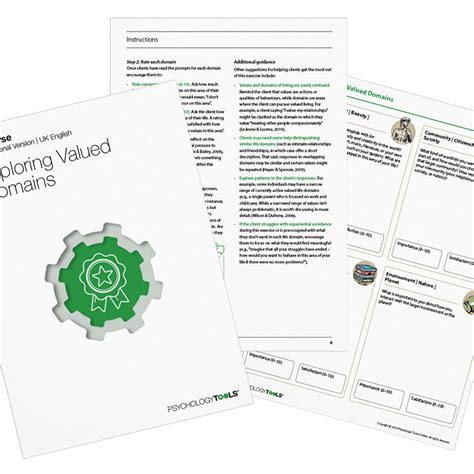 Exploring Valued Domains Psychology Tools