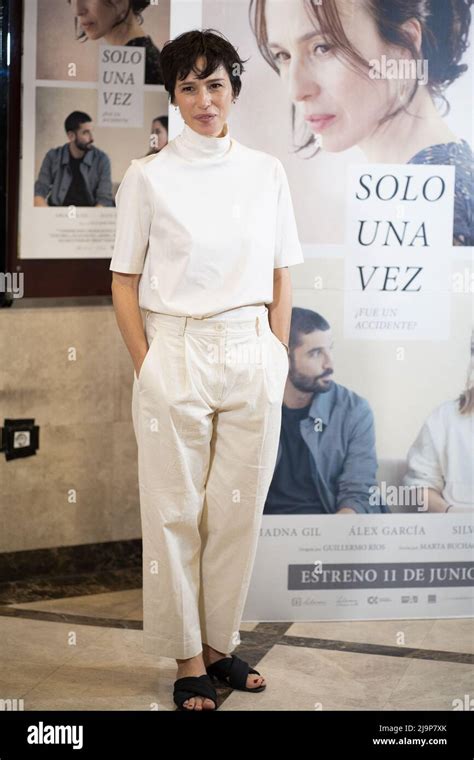 Actors Ariadna Gil And Alex Garcia Attend The Photocall For The Film Solo Una Vez On June