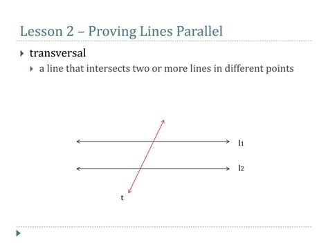 PPT Chapter Parallel Lines PowerPoint Presentation Free Download ID