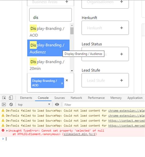 Javascript Slimselect Selecting Second Option After Searching Not