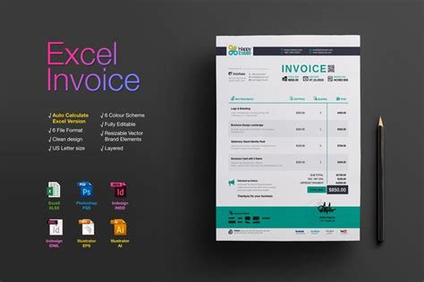 How To Create An Invoice In Excel Quickly From A Template