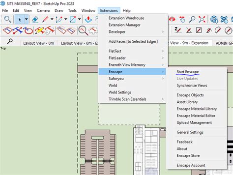 can t open enscape in windows sketchup version 23 1 340 error bug