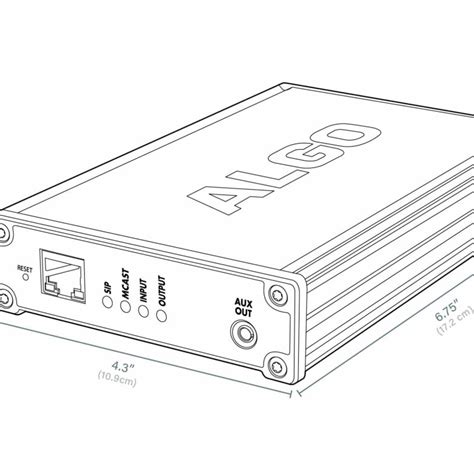 8305 Multi Interface Ip Paging Adapter Algo Communication Products Ltd