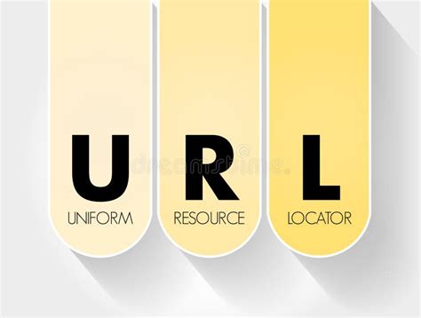 Url Uniform Resource Locator Stock Illustrations 28 Url Uniform