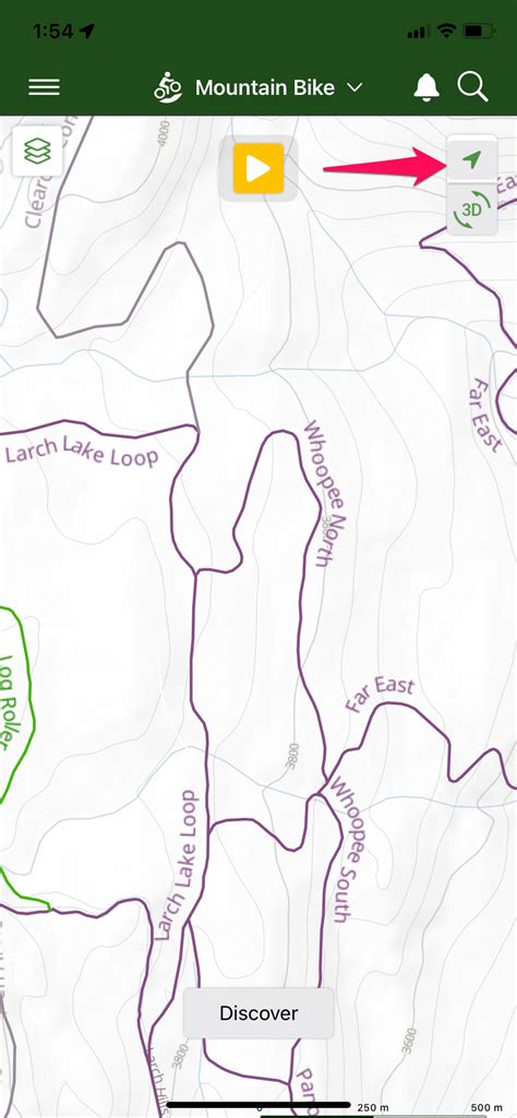 Enable Compass Mode Map Rotation Trailforks