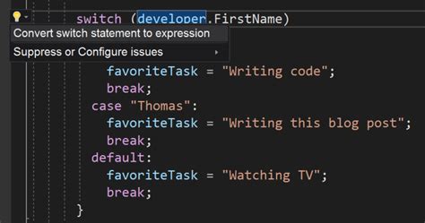 C 90 Pattern Matching In Switch Expressions Thomas Claudius Huber