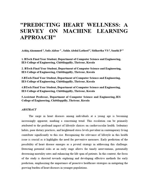 Heart Disease Prediction Ml Pdf Machine Learning Fuzzy Logic