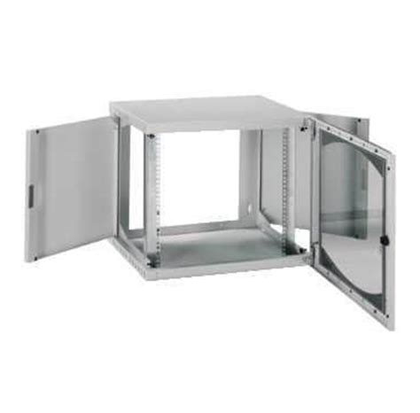 Schneider Electric Actassi 19 Vægrack Med Glasdør 600x600x780 Mm 15he Lysegrå