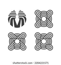 Monogram Letter O X Communications Elegant Stock Vector Royalty Free Shutterstock