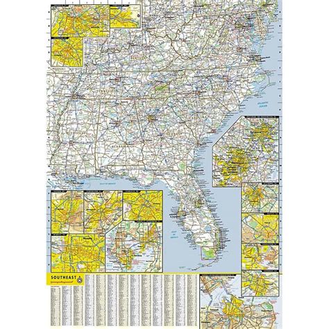 Map Of Southern United States With Highways