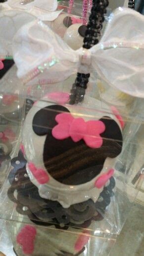 Minnie Mouse Candy Apples Candy Apples Chocolate Covered Apples