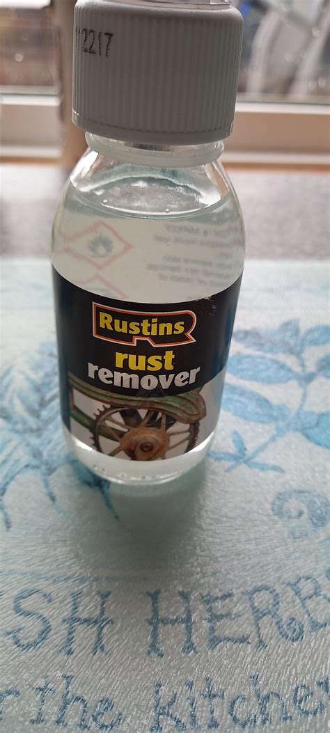 Rust Disolver Fluid For Watch Parts Cleaning De Greasing Techniques