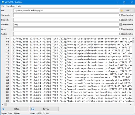 Text Filter скачать бесплатно Text Filter 11