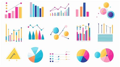Variety Of Combo Charts And Graphs Vector Illustration Premium Ai Generated Vector