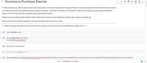 Sanket Sinha On Linkedin Datascience Python Pandas Ecommerce Learningjourney