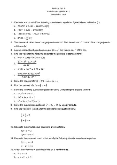 Chapter 2 Equations And Inequalities Pptx Physics Science
